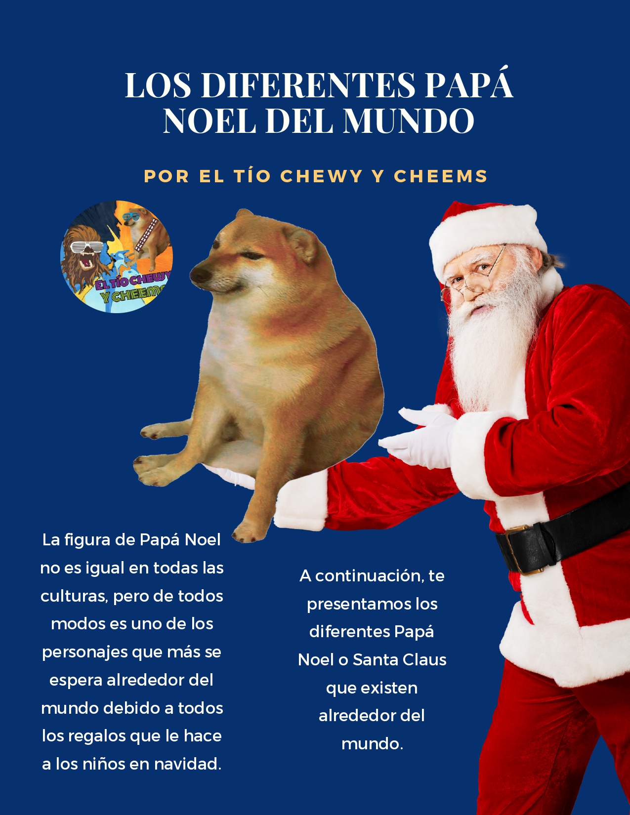 Los diferentes papá Noel del mundo – Revicheems